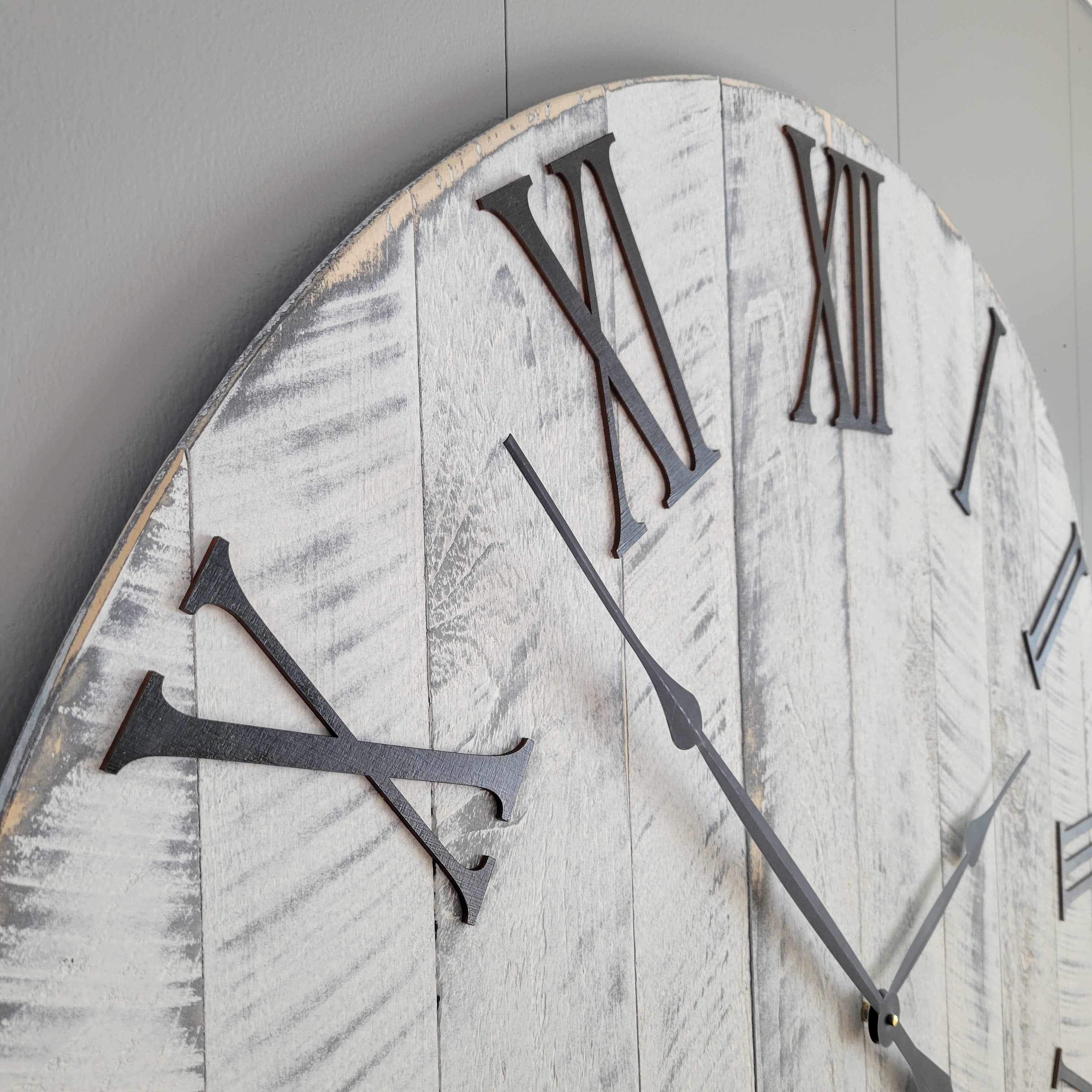 Large Farmhouse Wall Clocks